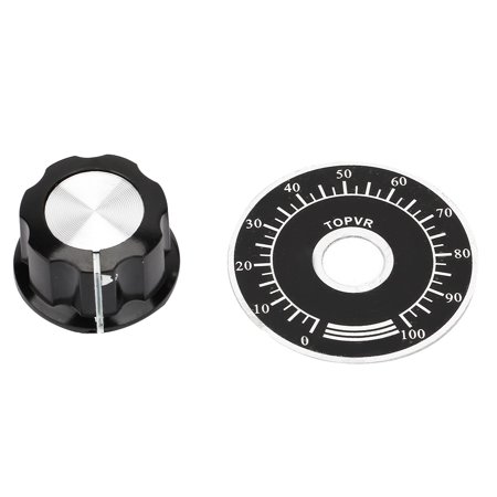 Potentiometer Digital Dial Scale Plate Potentiometer Knob ...
