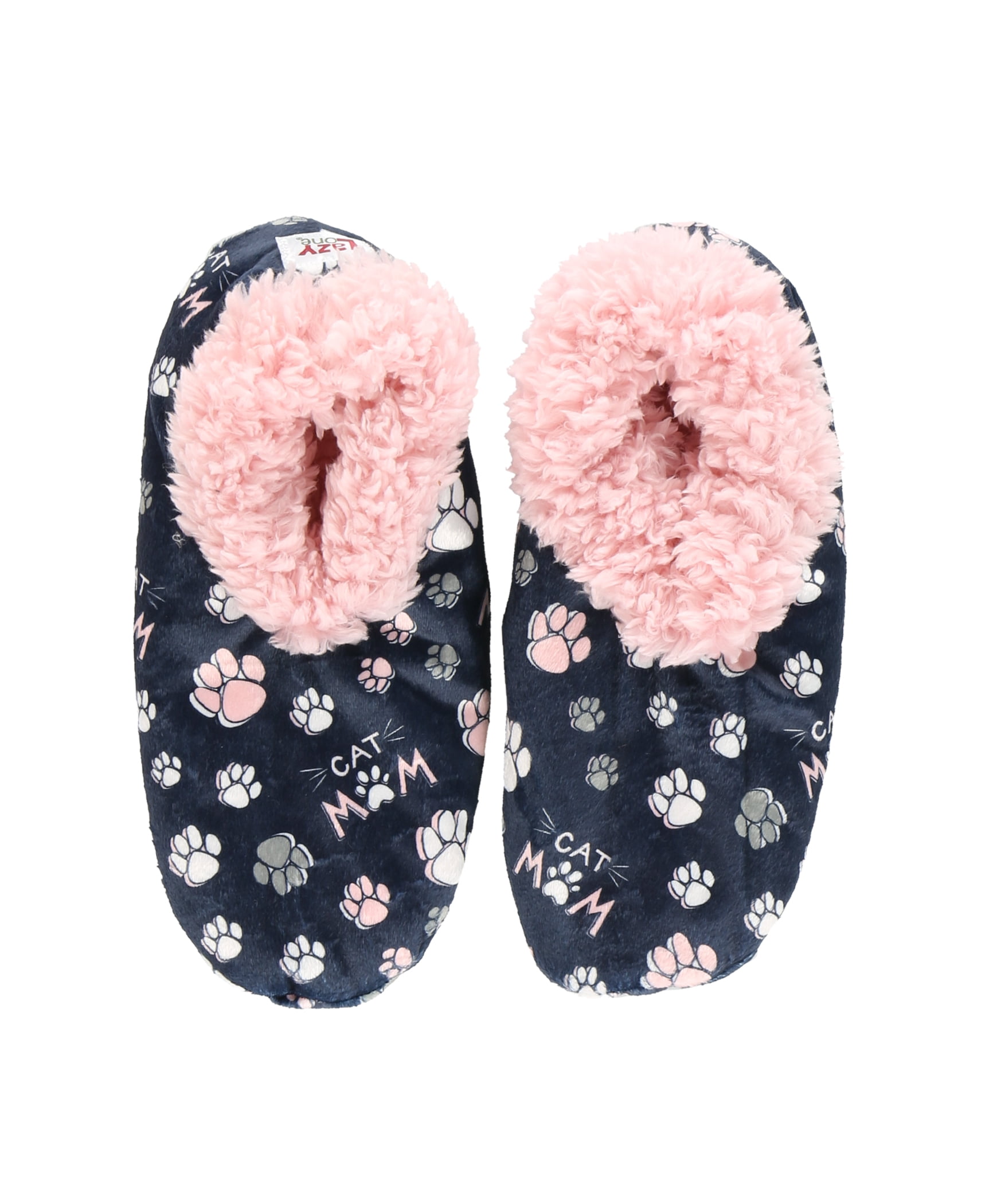 LazyOne Fuzzy Feet Slippers for Women, Cute Fleece-Lined House Slippers ...