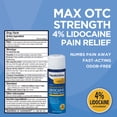 HealthWise 4 % Lidocaine Pain Relief Spray | OTC Strength | 4 oz. 133 ...