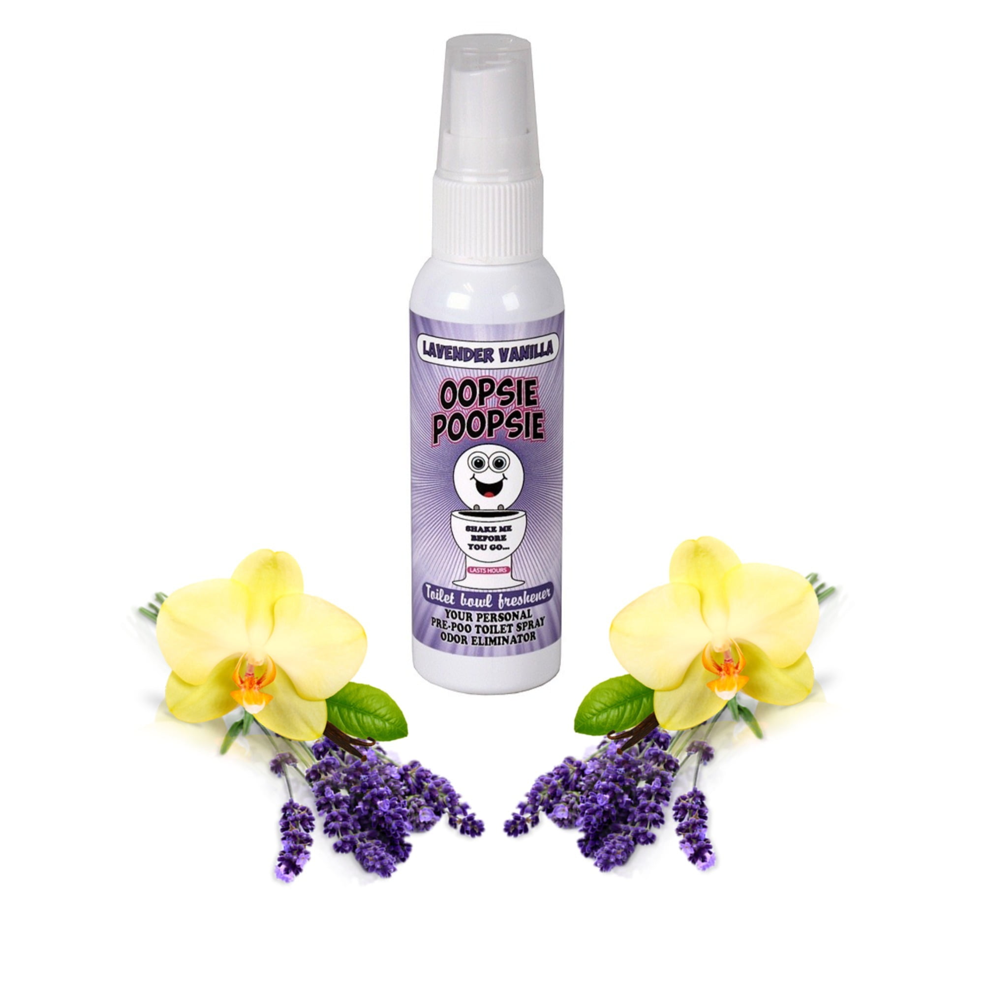 Oopsie Poopsie Poo Gone Bathroom Bowl Toilet Spray Deodorizer 2oz (2/4 ...