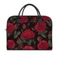 18.5x12.9in Travel Handbag Double Zipper Opening And Closing Adjustable ...