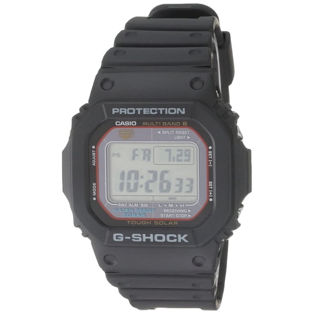 Casio G-Shock GWM5610-1 Men's Solar Black Resin Sport Watch - Walmart.com