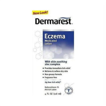 Dermarest Eczema Medicated Lotion, OTC Skin Itch Relief Medicine ...