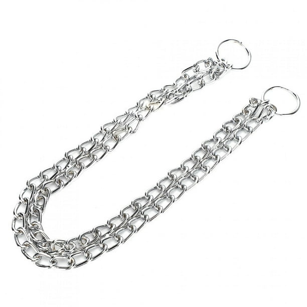 Dogs Chain,Double Row Pets Iron Pets Neck Chain Double Row Dogs Chain ...