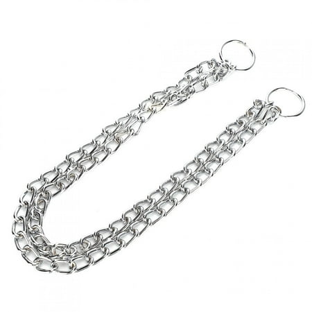 Dogs Chain,Double Row Pets Iron Pets Neck Chain Double Row Dogs Chain ...