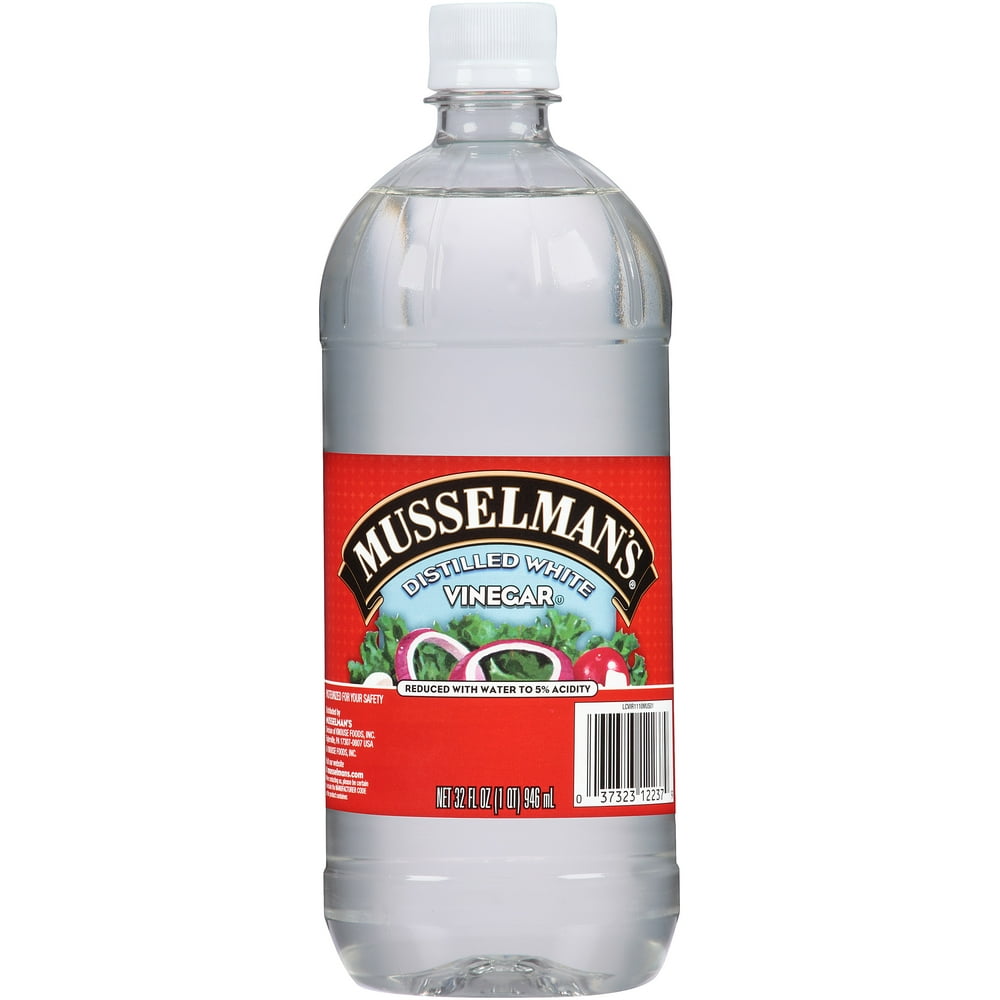 Musselmans Distilled White Vinegar 32 fl. oz. Bottle - Walmart.com ...