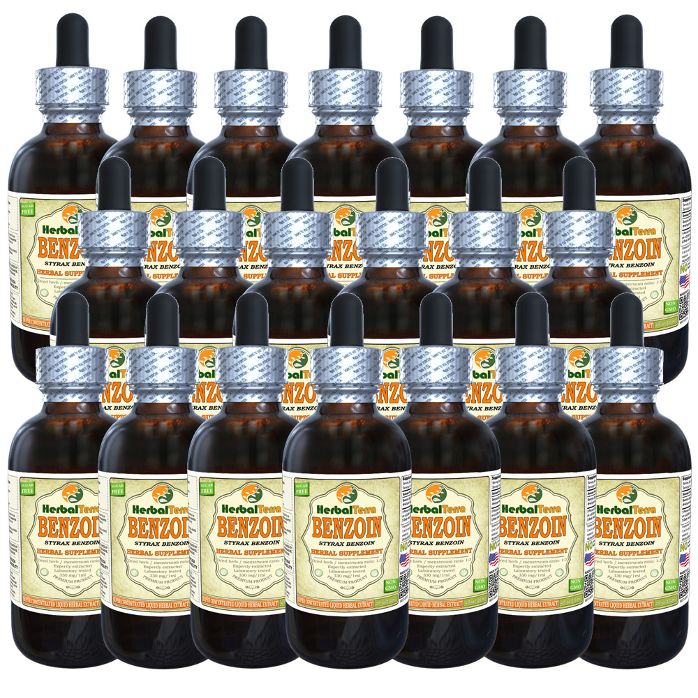 Benzoin (Styrax Benzoin) Tincture, Powdered Gum Liquid Extract (Herbal ...