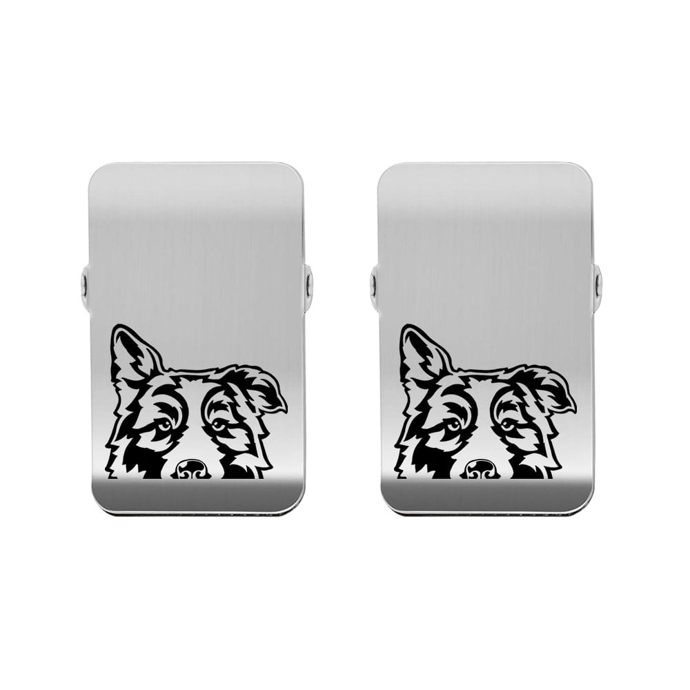 WIRESTER Set of 2pcs Heavy Duty Stainless Steel Chip Bag Clips, All ...