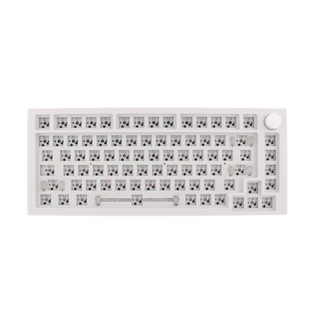 Nt75 Mechanical Keyboard DIY Swappable Custom 75% Compact Layout white ...