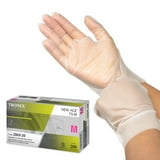 Tronex TX-III Advanced Hybrid Poly Disposable Gloves, Sushi Gloves ...