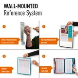 DURABLE Document Wall Mounted Reference System, VARIO, 10 Panels ...