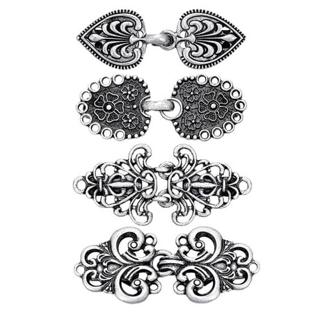 4 Pieces Fasteners for Jackets wearing Decorative | Walmart Canada