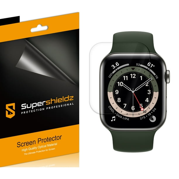 (3 Pack) Supershieldz Designed for Apple Watch Series 6/ 5/ 4/ SE (40mm ...