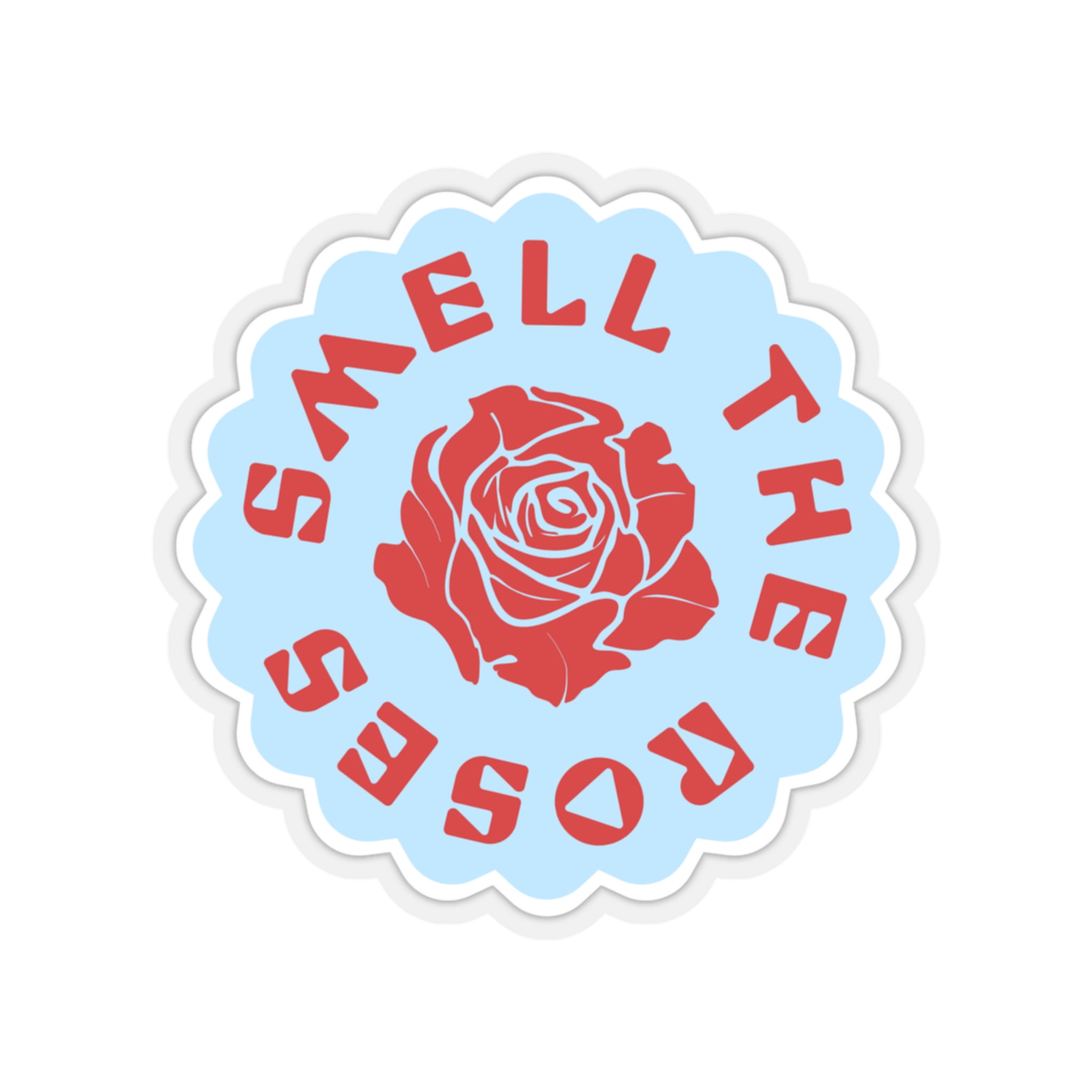 Smell the Roses Stickers - Walmart.com