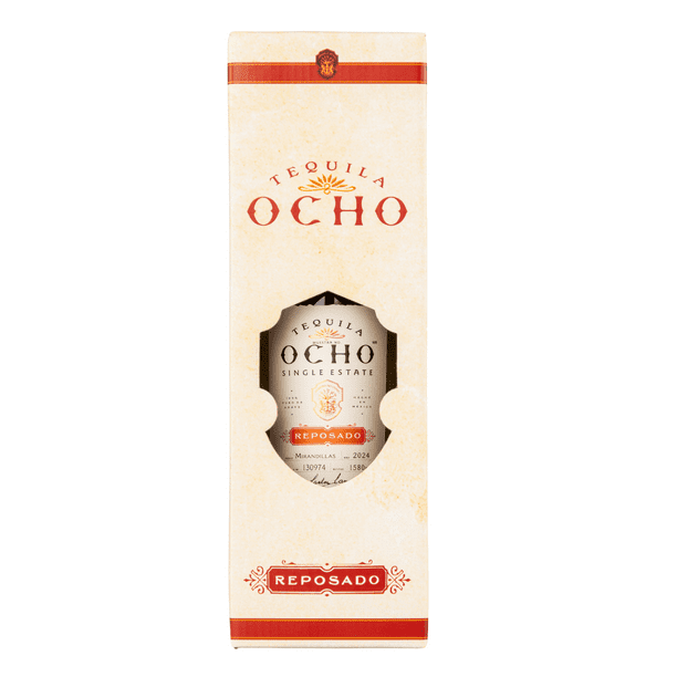 Tequila Ocho Reposado 750 Ml Con Vaso De Aluminio Ocho Tequila Reposado ...
