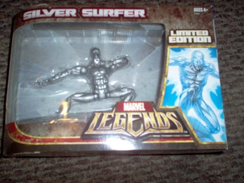 Marvel Legends SILVER SURFER on Surfboard limited edition action figure ...