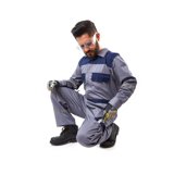 Kolossus Deluxe Long Sleeve Cotton Blend Coverall with Enhanced ...