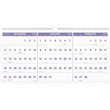 At-A-Glance Reversible Yearly Wall Calendar - Walmart.com
