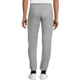 Athletic Works Men's Fleece Sweatpants with Elasticized Waist and Quick ...