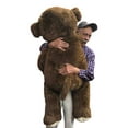 Extra Large 4 Foot Giant Stuffed Monkey with Baby, Soft Big Plush ...