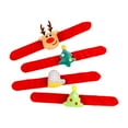 10pcs Christmas Decorations Clap Circle Elk Snowman Decor Bracelets for ...