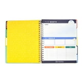 3Birds Design 12-Month Undated Teacher Planner, 9x11, Spiral Bound ...