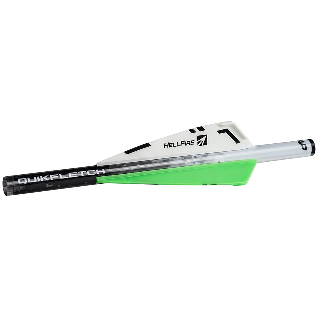 Click here for Gsm Nap Quikfletch 3 Hellfire - White/Green/Green... prices