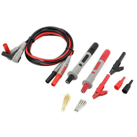 Copper Banana Plug Multimeter Test Leads Kit, Heat Tolerance Multimeter ...