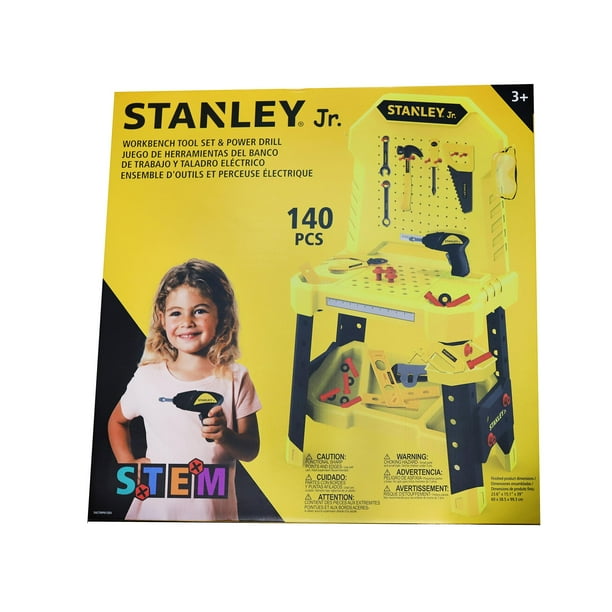 Stanley Jr. Workbench Mega Tool Set | 140 Pieces - Walmart.com