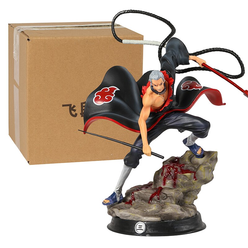 Naruto Akatsuki Hidan PVC MODELO DE figura de acción juguete estatua ...