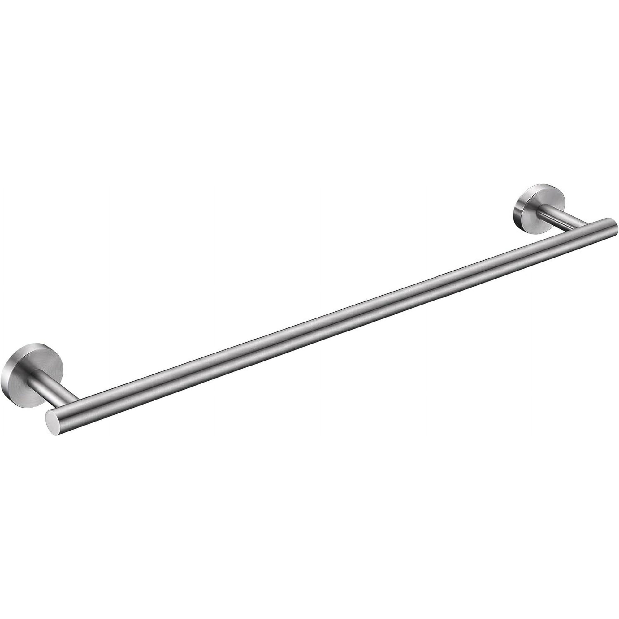 Click here for Siabc-Brushed Nickel Bath Towel Bar Single Bars To... prices