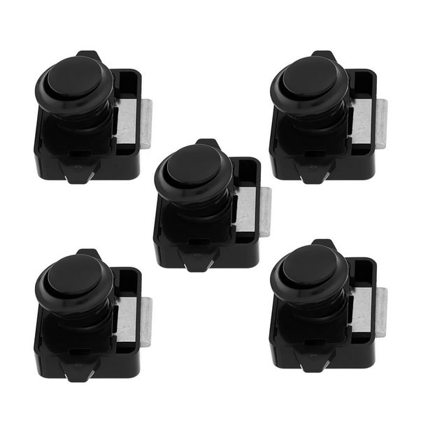 Wweixi 5x Push Button Drawer Cupboard Catch Lock RV Cabinet handle ...