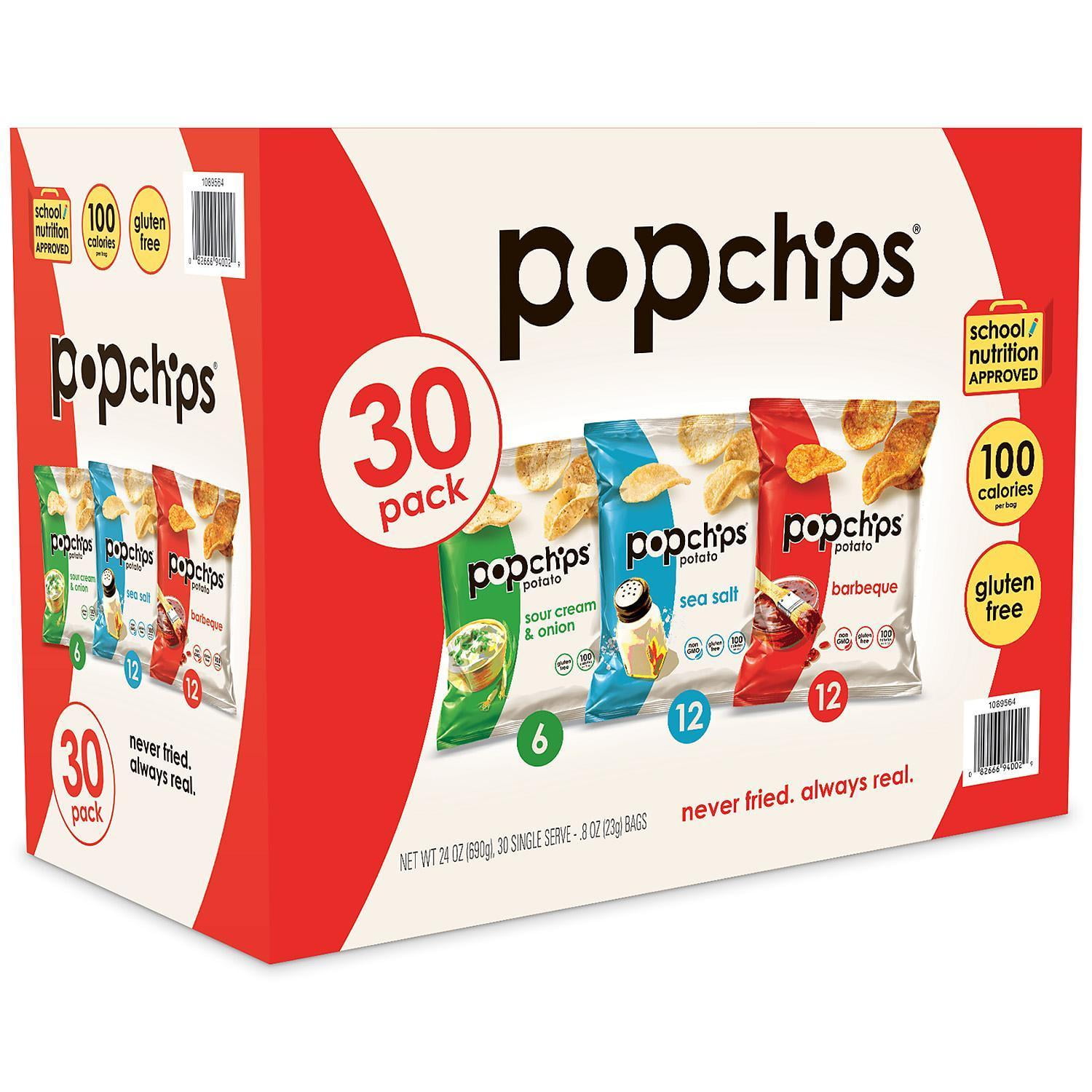 Popchips Variety Box (30 Pack) - Walmart.com