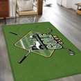 Golf Club Green Large Area Rugs for Bedroom Living Room, Soft Non Slip ...