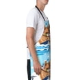 Picia Animals on Noah's Ark Floating Waterproof Apron for Unisex Adult ...