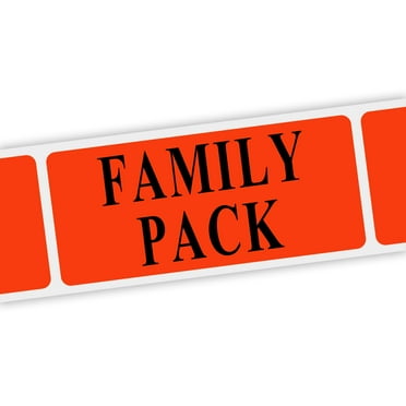 Specialty Printing Fully Cooked Grabber Label Dayglo Red with Black ...