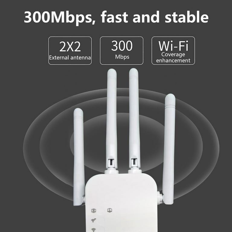 300mbps Wifi Extender Signal Booster Long Range Coverage WiFi