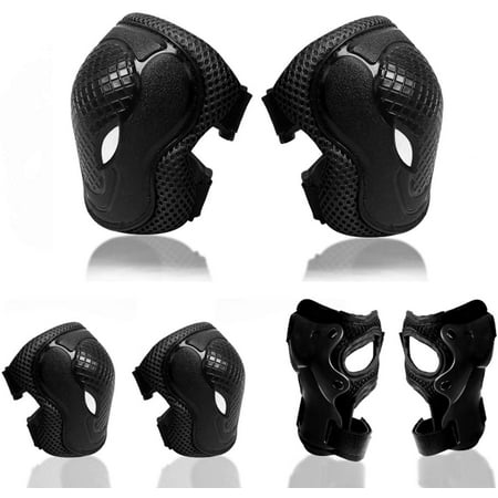6PCS Kids Protective Gear Set,Children Knee Pad Elbow Pad Wrist Guards ...