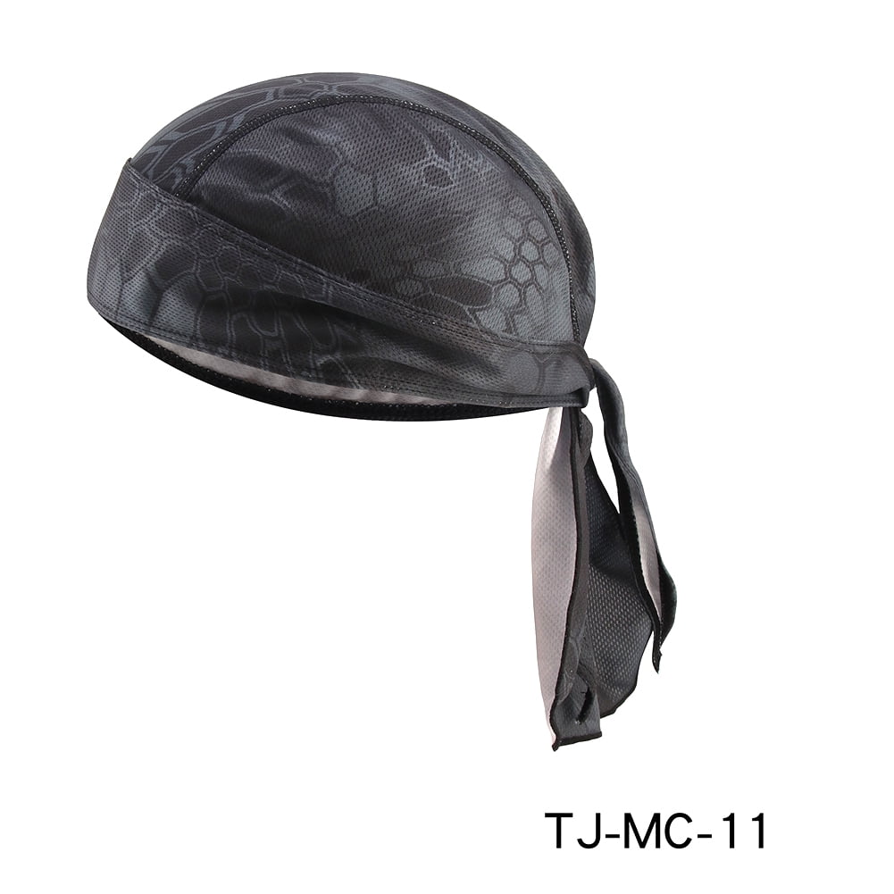 Men Cooling Helmet Liner - Do Rag/Dew Rag Skull Cap Beanie - Pirate Hat ...