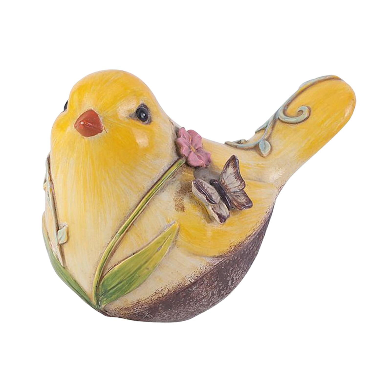 Estatuilla de pájaro Mini Pájaro Lindo Estatua Decorativa Pequeña ...