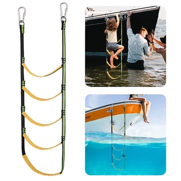 Shoreline Marine 5 Step Folding Ladder Rope - Walmart.com