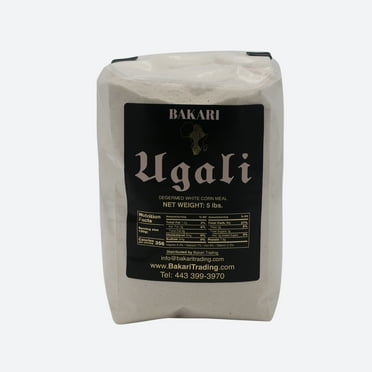 Simba Unbleached White Corn Meal for Ugali - 25LB - Walmart.com