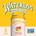 Waterloo Sparkling Water, Ruby Red Tangerine, 12 fl oz, 8 Pack Cans - Walmart.com