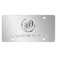 Au-TOMOTIVE GOLD Cadillac Logo Chrome on Black Plate - Walmart.com