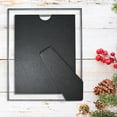 EYMPEU, Picture Frame Set of 4, 8.5x11, Silver Glass Desktop Frames ...