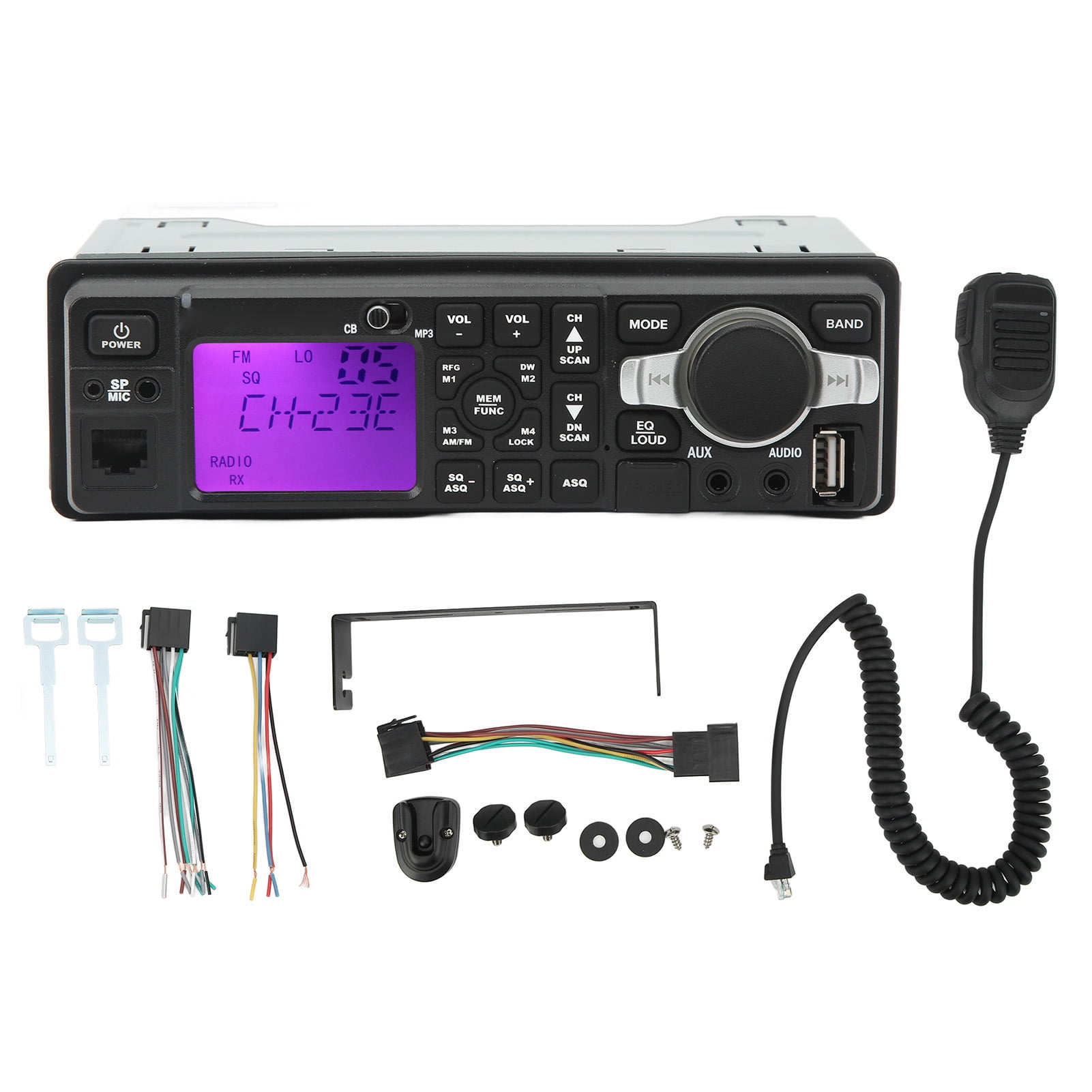 Transceptor de Radio móvil para coche, Walkie Talkie de largo alcance ...