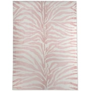 Pink Zebra Rug