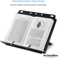Book Stand, Collapsible Stand, Booklift, Foldable Lightweight Book Rest ...