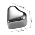Agiufgs Stainless Steel Chilling Stones, Rapid Chill Without Dilution ...