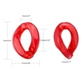 600pc Imitation Jelly Acrylic Linking Rings Quick Link Connectors for ...